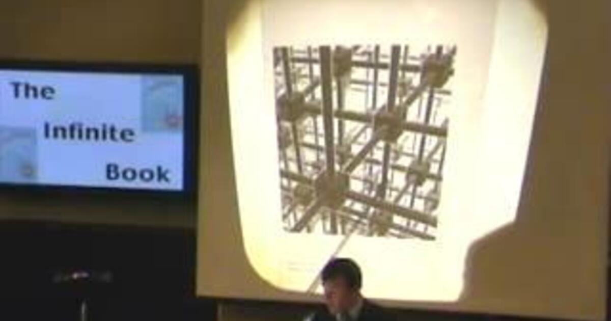 Book Launch: The Infinite Book