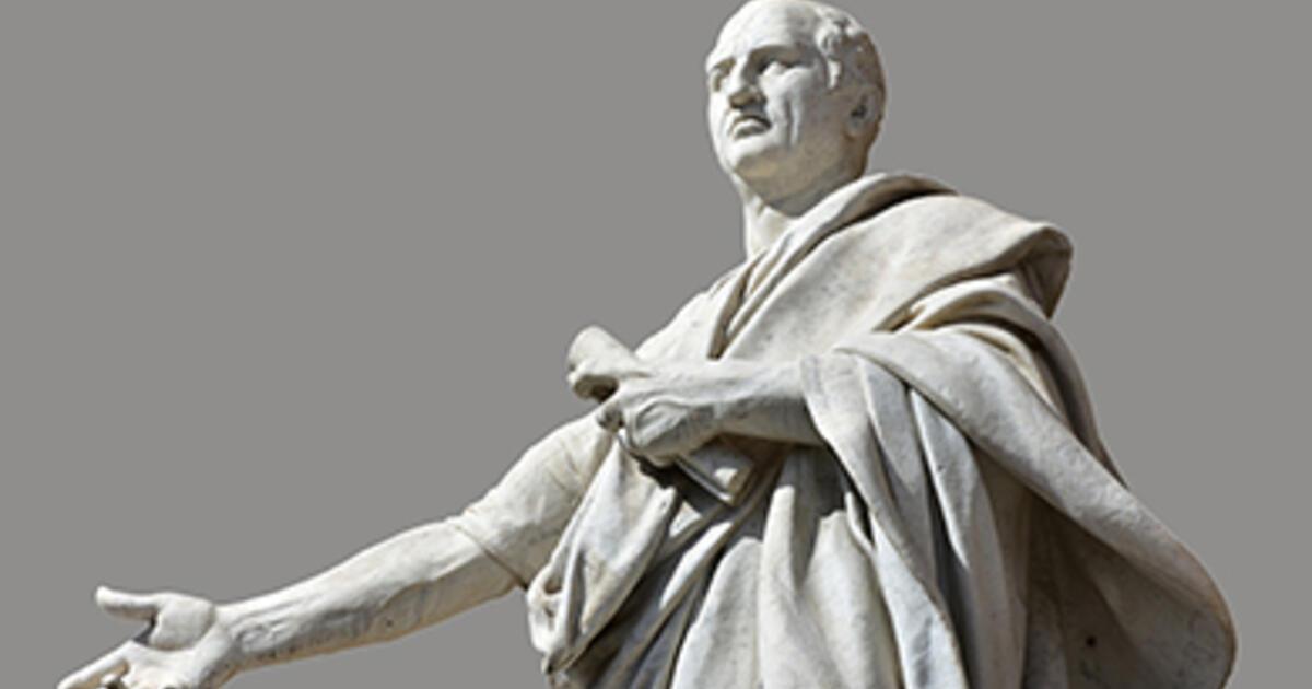 Cicero In and On Political Crises | Gresham College